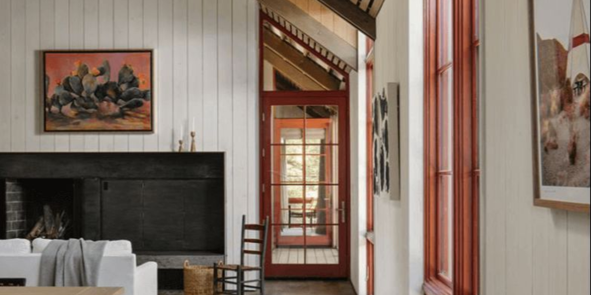 Round Top Retreat: Ekologiczny Dom Zrównoważony z Naturą - nowoczesna ...