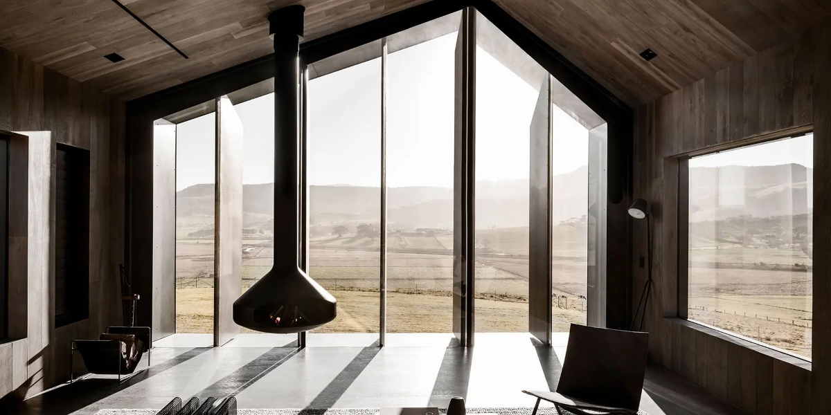 The Escarpment House Atelier Andy Carson - nowoczesna stodoła ...